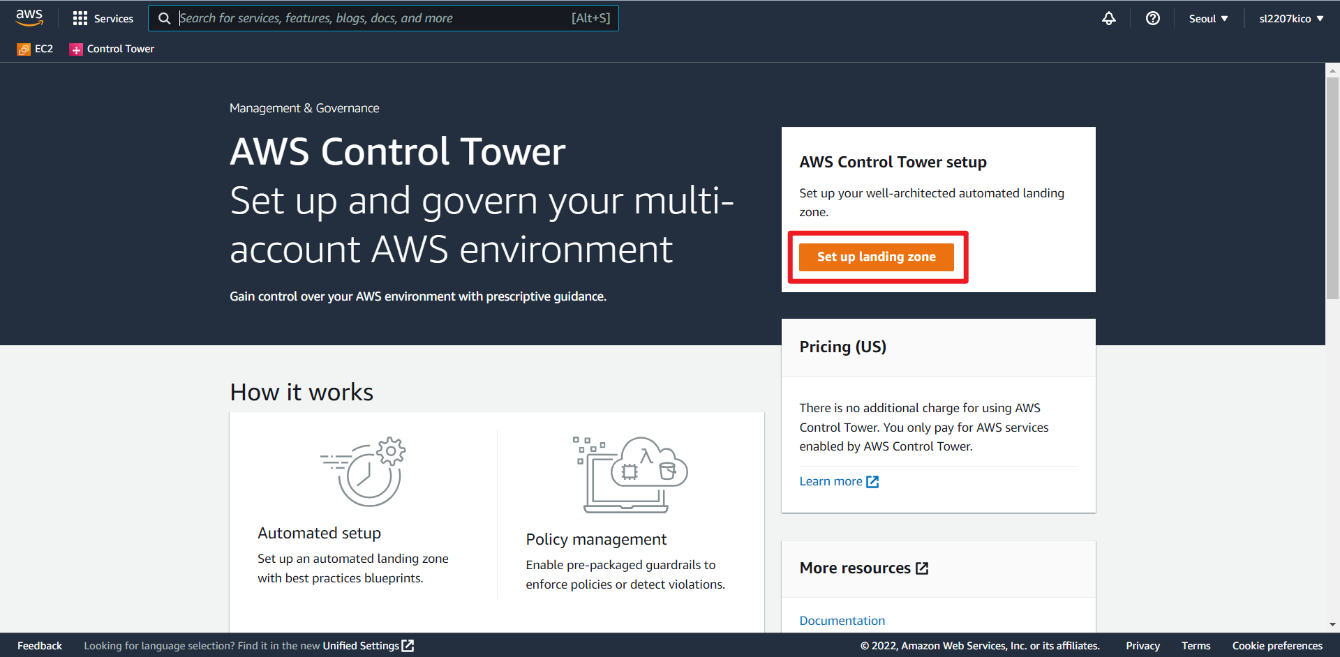 [Hands On] AWS Control Tower 구성하기 – 교보DTS 기술 블로그