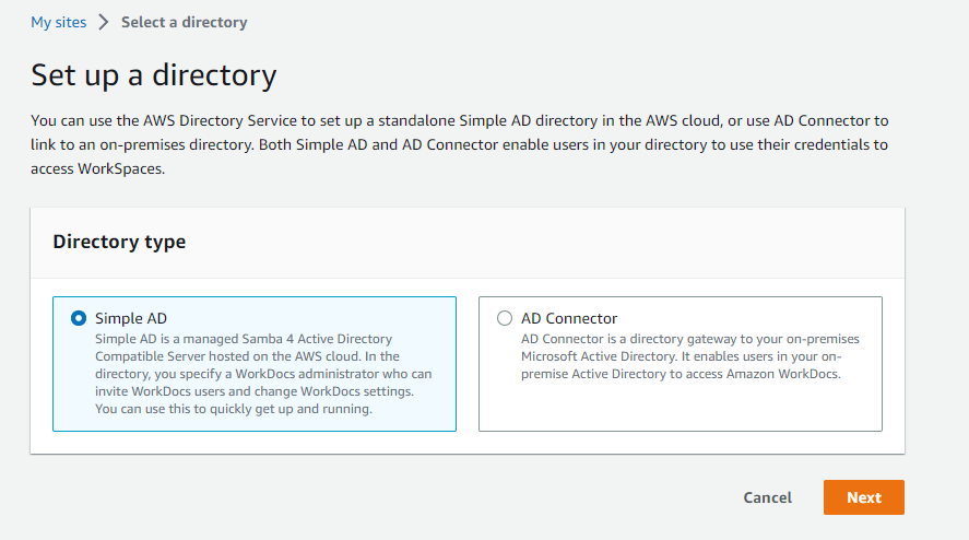AWS WorkDocs 소개 및 Site 와 Drive 구성하기 – 교보DTS 기술 블로그